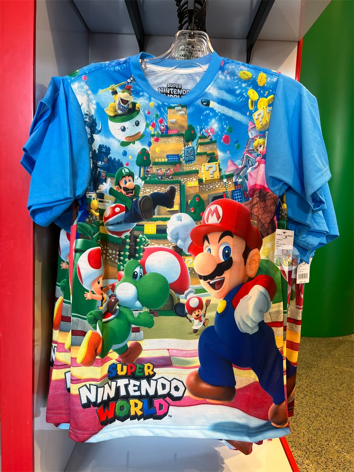 Universal Studios - Super Nintendo World - Grand Opening Tee (Adult ...