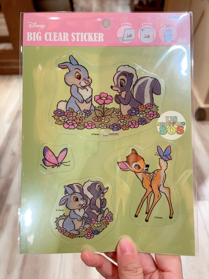 HKDL - Bambi Big Clear Sticker — USShoppingSOS