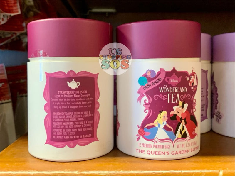 DLR - Disney Wonderland Tea - The Queen’s Garden Blend Strawberry Infu ...