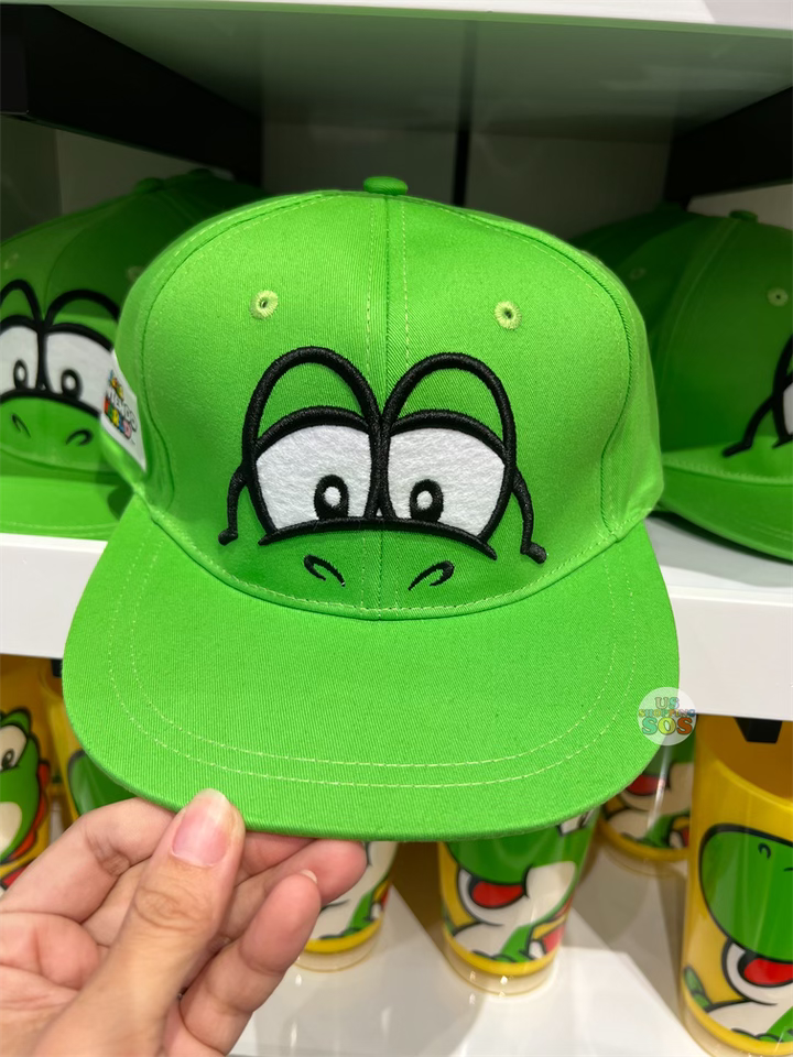 Universal Studios - Super Nintendo World - Yoshi Big Face Baseball Cap ...